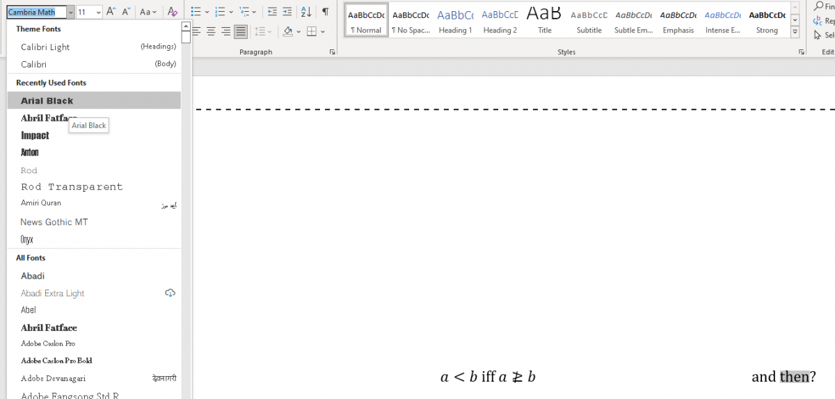 Labeling equations in Microsoft Word – Smiling Y