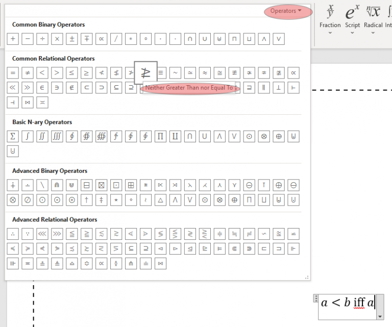 Labeling equations in Microsoft Word – Smiling Y